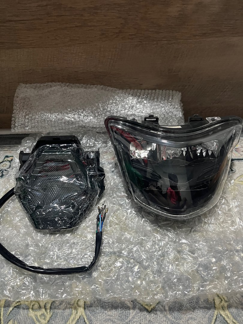 Sniper V1 Head light and Tail light, Motorcycles, Motorcycle Apparel on ...