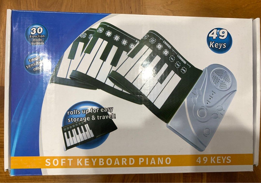 Soft keyboard piano, Hobbies & Toys, Music & Media, Musical Instruments ...