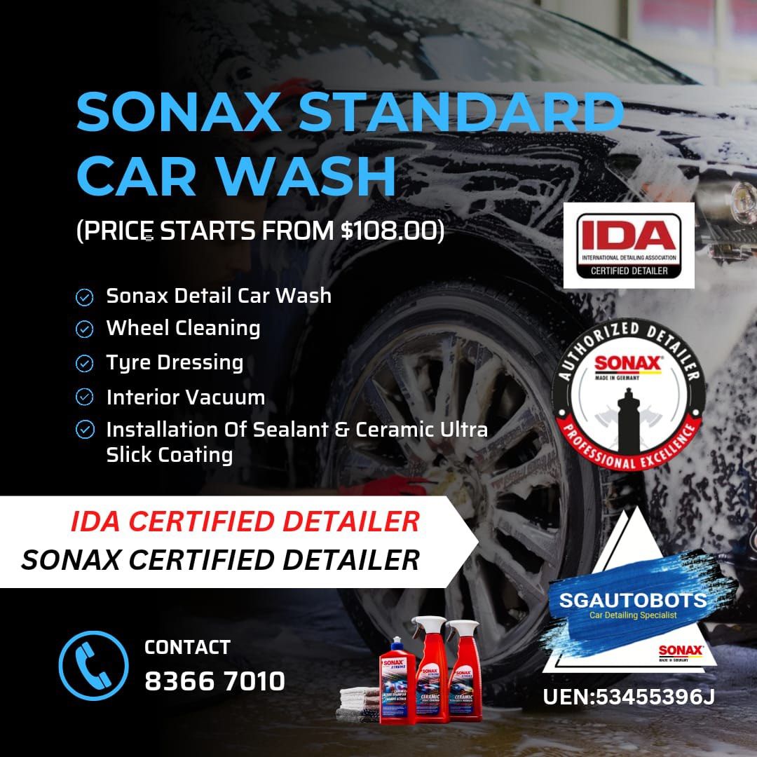 Sonax Mobile Car Wash (Professional Car Wash), Car Accessories, Car Workshops & Services on ...