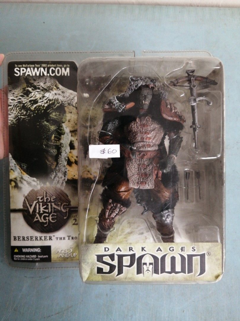 Spawn Dark Ages The Viking Age Dark Raider 2002, Hobbies & Toys, Toys ...