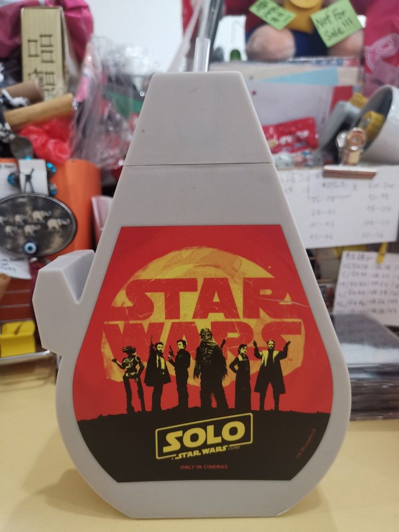 STAR WARS SOLO TGV Cinema Merchandise Collection Water Bottle, Hobbies ...