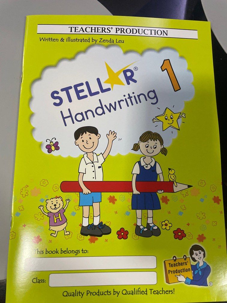Stellar Handwriting 1, Hobbies & Toys, Books & Magazines, Textbooks on ...