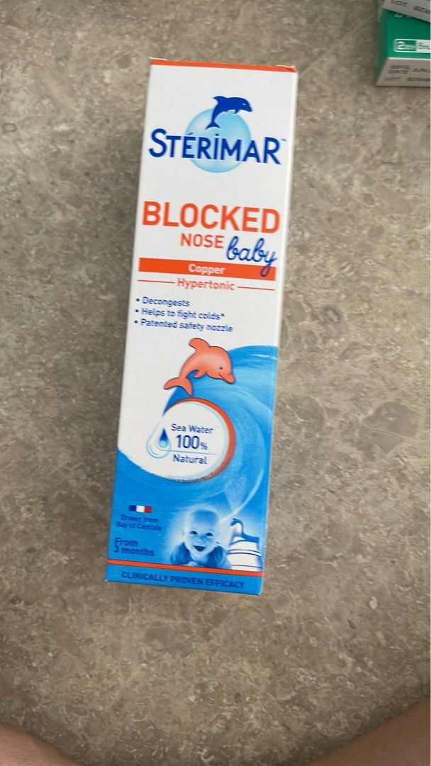 Sterimar Baby Nasal Spray, Babies & Kids, Bathing & Changing, Baby ...