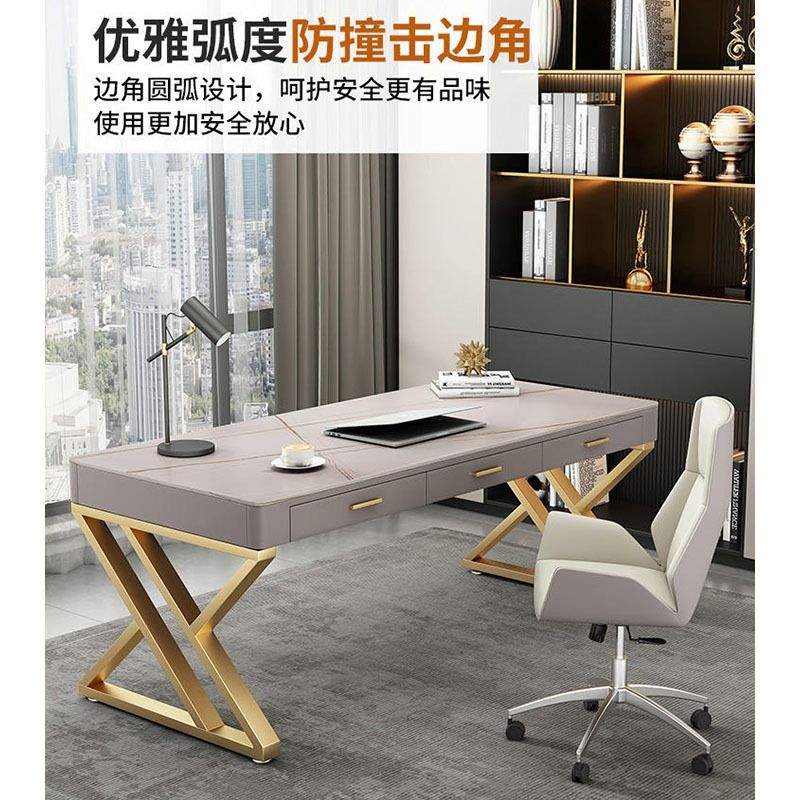 Study Desk Computer Table Office Table Sintered stone Desk NEW Free ...