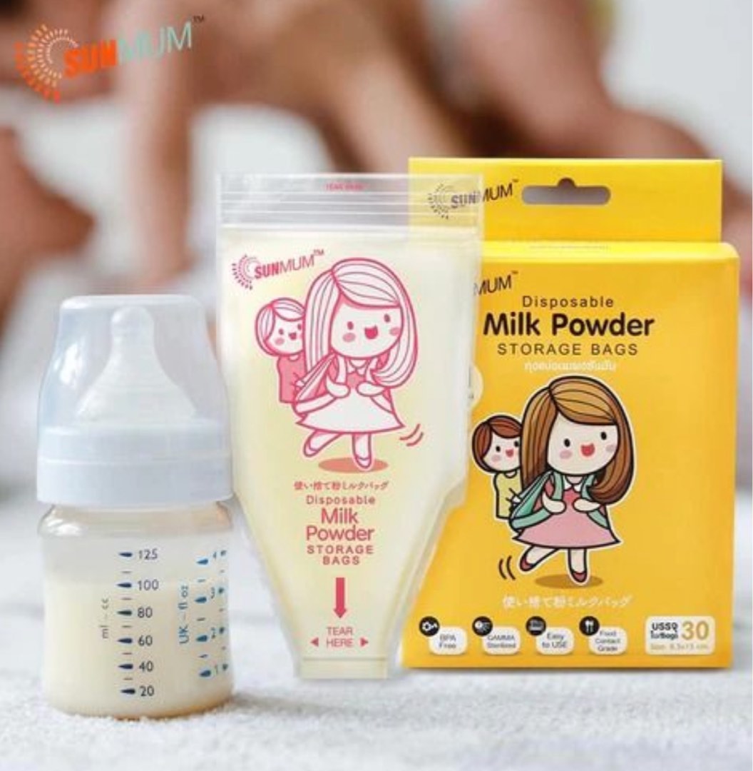 Sunmom milk powder storage bag, Babies & Kids, Nursing & Feeding ...