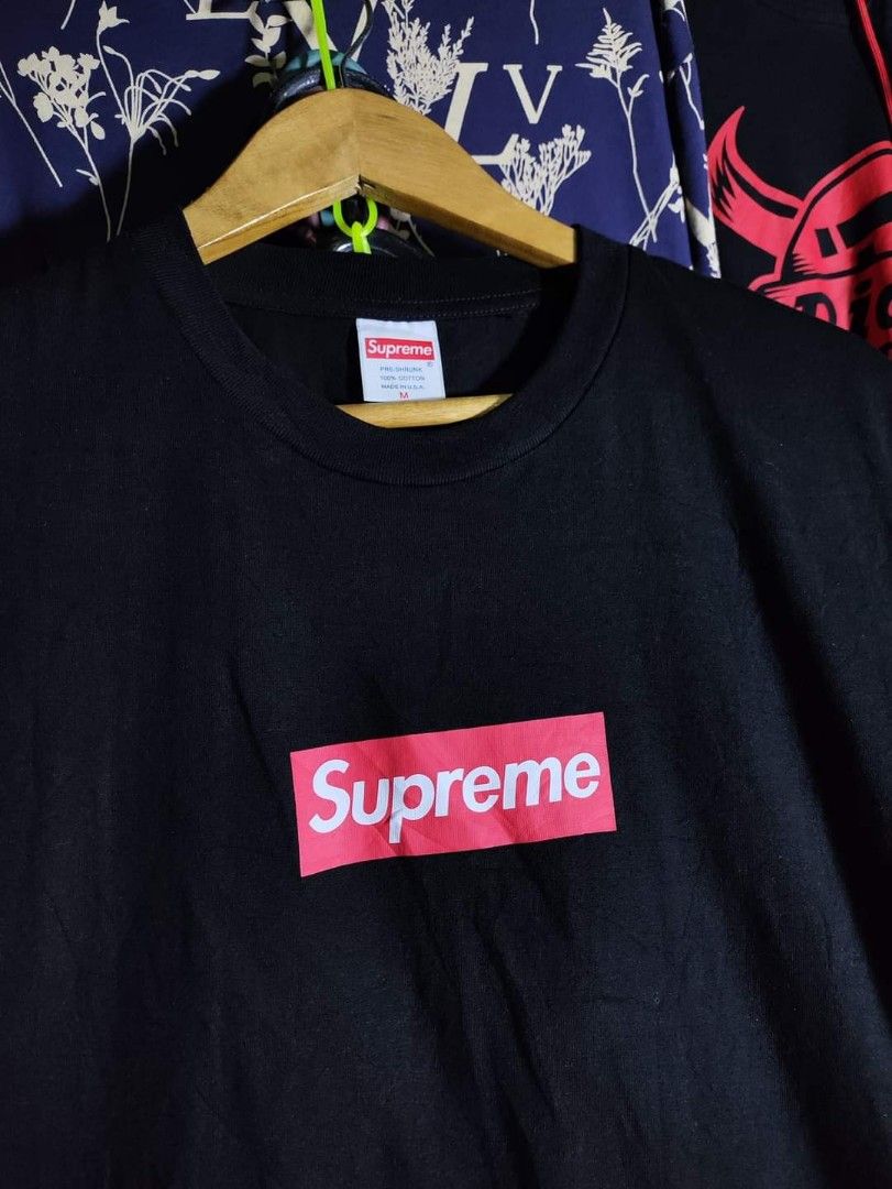 SUPREME BOX LOGO TEE 20th ANNIVERSARY, Men's Fashion, Tops & Sets ...