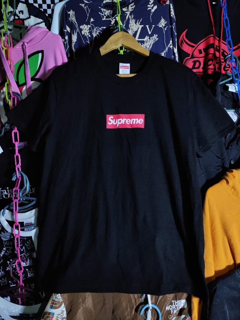 SUPREME BOX LOGO TEE 20th ANNIVERSARY, Men's Fashion, Tops & Sets ...