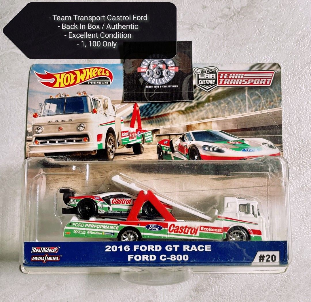 Team Transport Castrol Ford, Hobbies & Toys, Toys & Games on Carousell