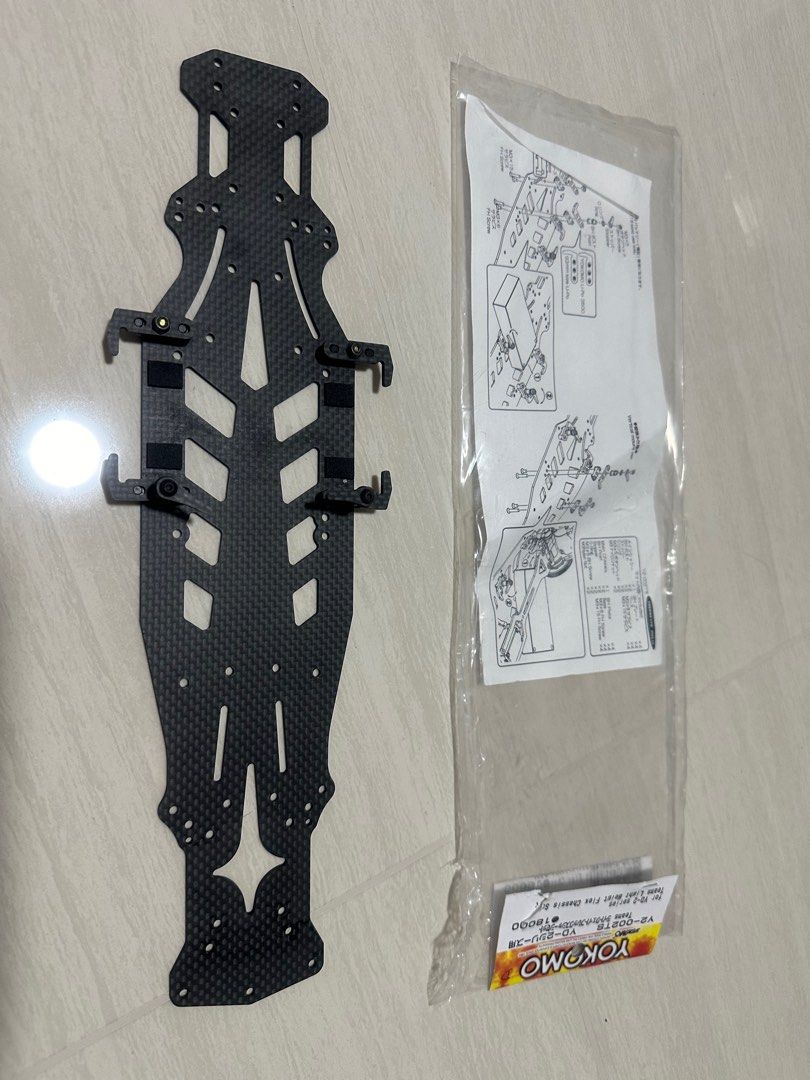 Teams Yokomo lower light weight flex chassis set, Hobbies & Toys, Toys ...