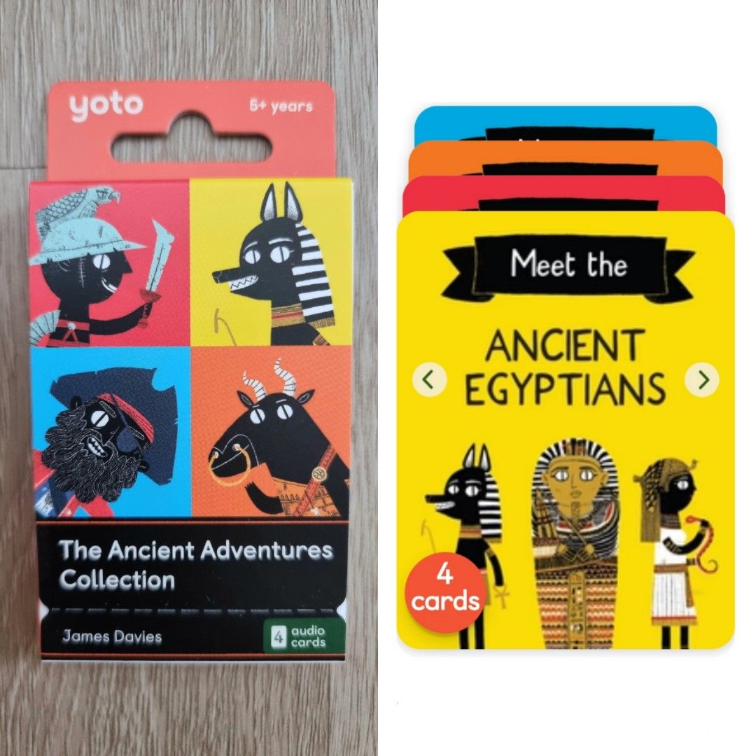 The Ancient Adventures Collection Yoto cards / Meet The Ancient ...