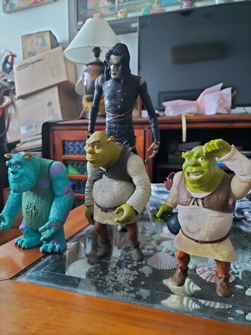 The Crow/Sully/Shrek, Hobbies & Toys, Toys & Games on Carousell