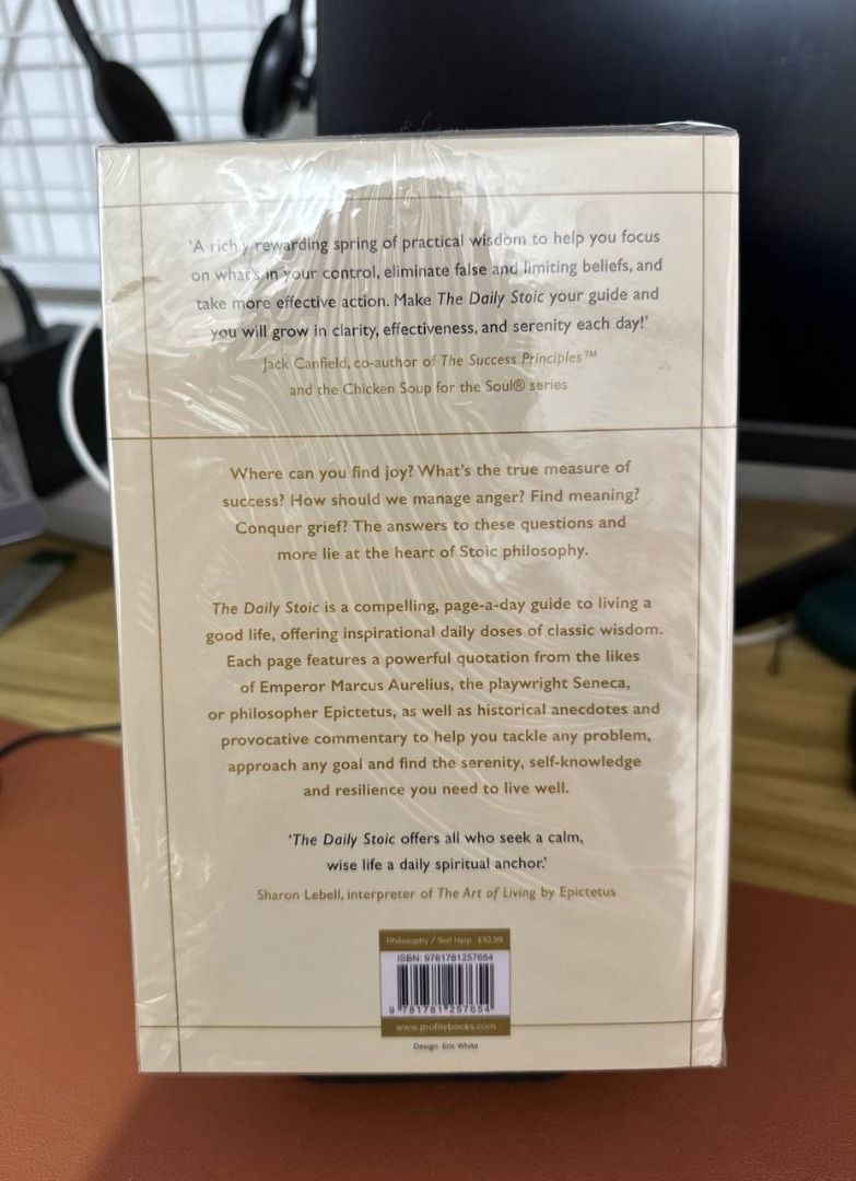The Daily Stoic 366 Meditations on Wisdom, Perserverance, and The Art ...