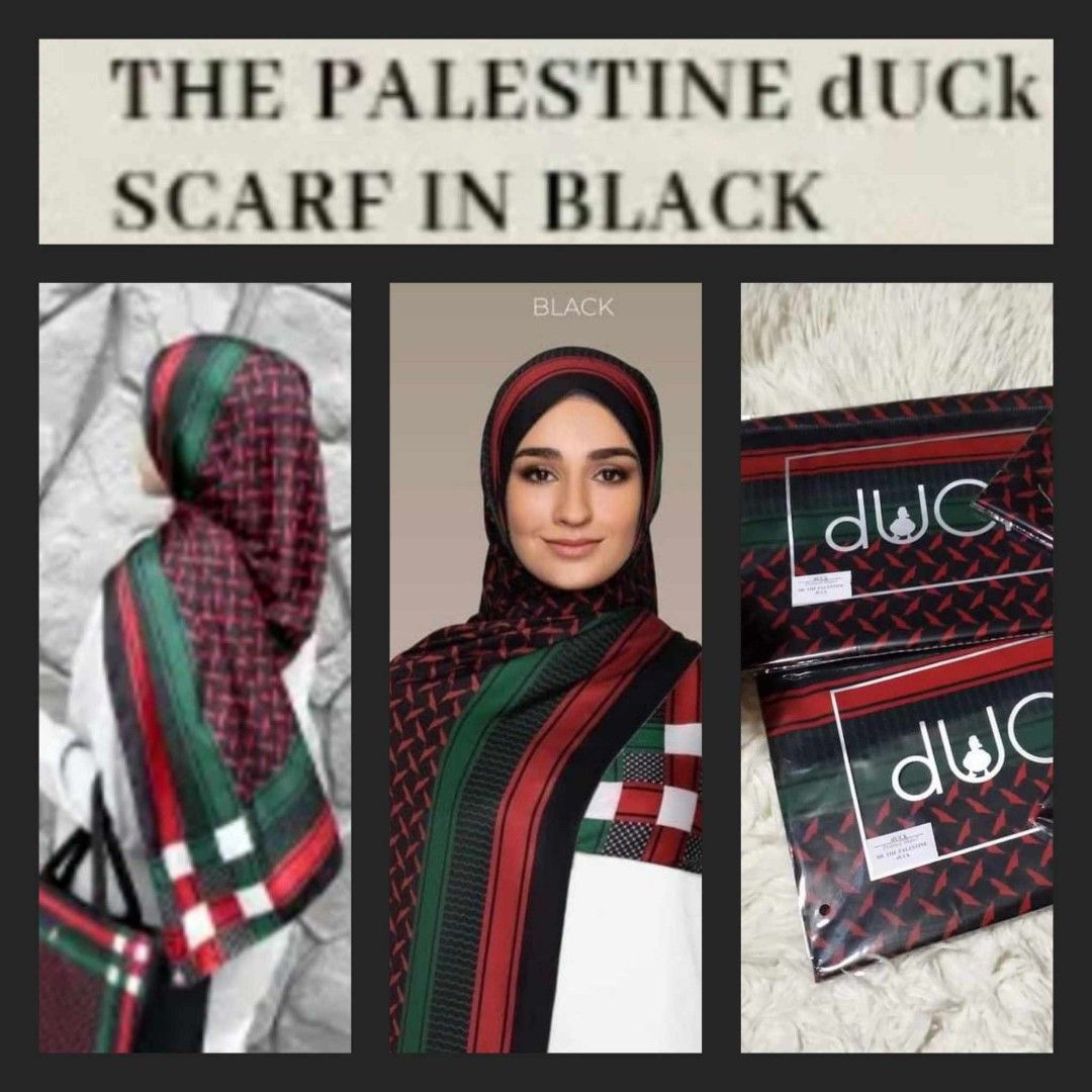 The palestine scarf, Women's Fashion, Muslimah Fashion, Hijabs on Carousell