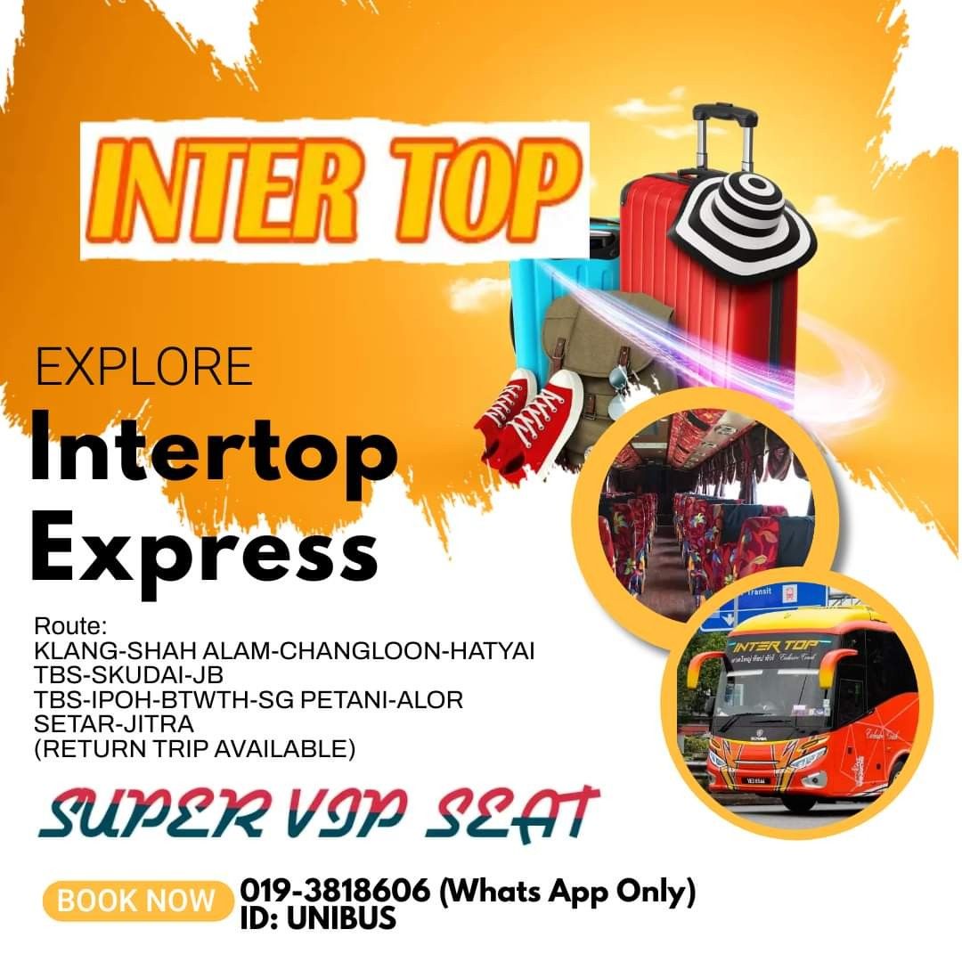 TIKET BAS EKSPRES HATYAI, Tickets & Vouchers, Local Attractions and ...