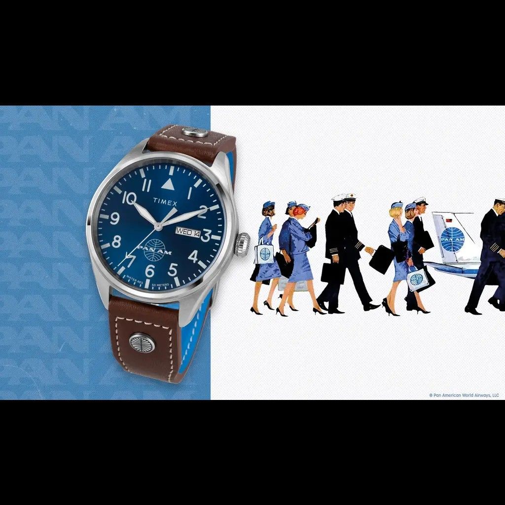 Timex X Pan Am Watch, Men's Fashion, Watches & Accessories, Watches on ...