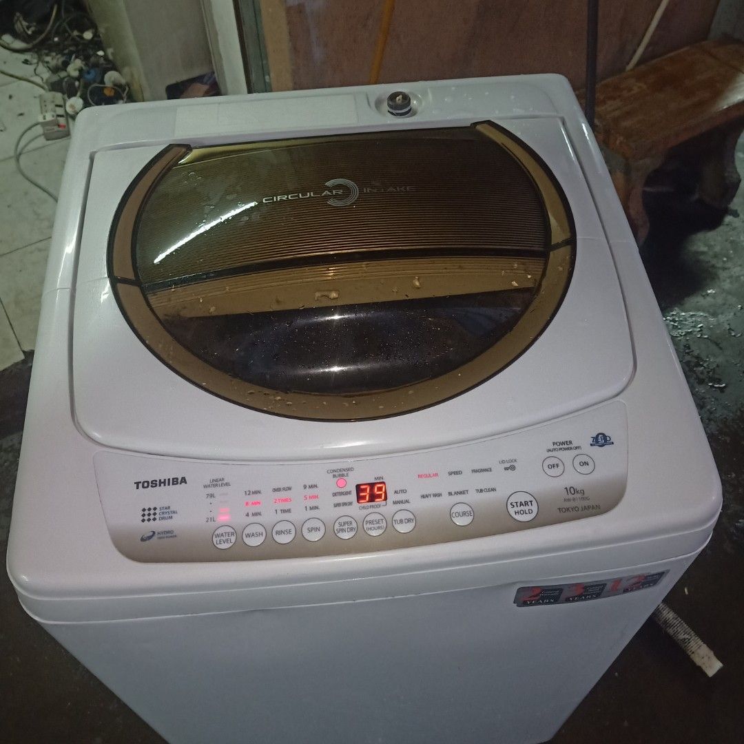 Toshiba made Japan new model washing machine 10kg, TV & Home Appliances ...