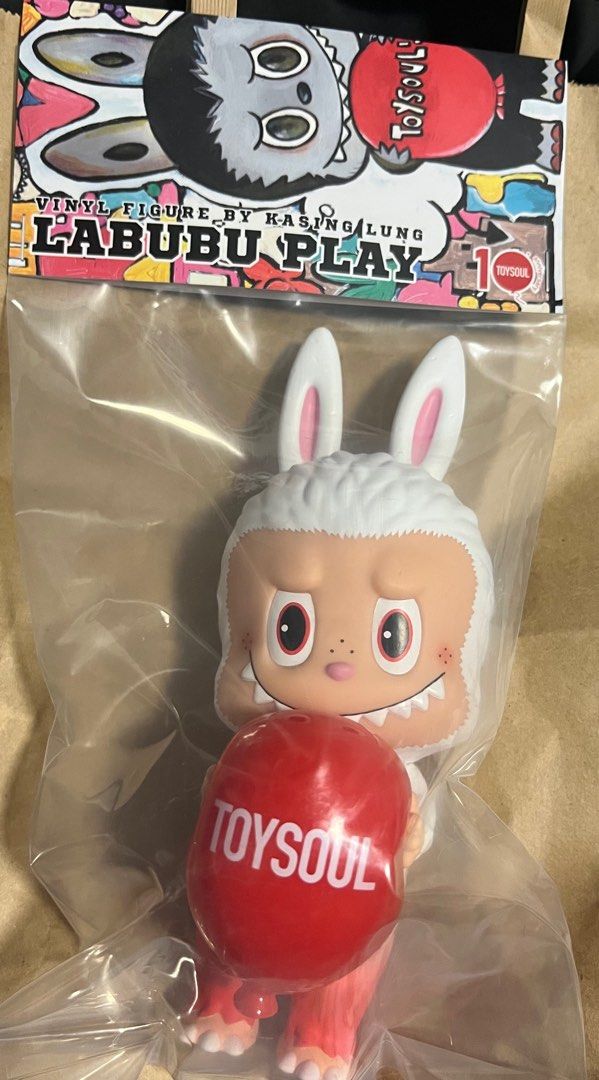 放/交換 LABUBU PLAY 特別色 TOYSOUL 2023 ZIMOMO HOW2WORK, 興趣及遊戲, 玩具 & 遊戲類 ...