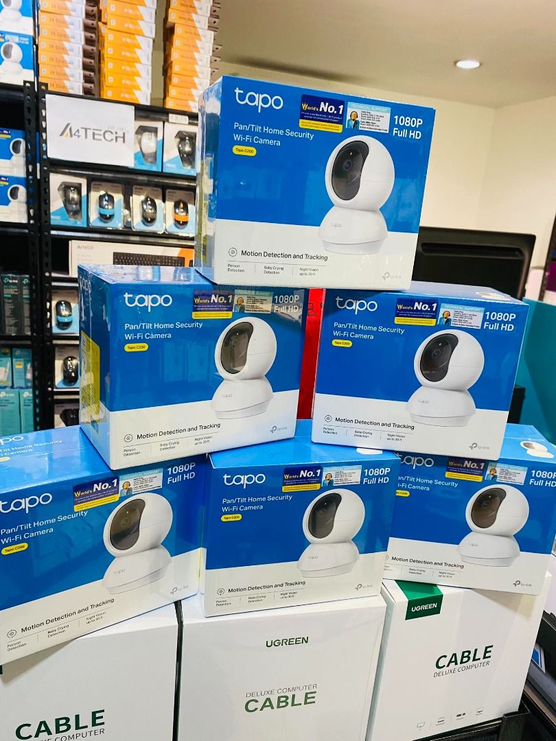 TP-Link Tapo C200 360° 1080P Pan/Tilt Home Security Wi-Fi Camera | WiFi ...