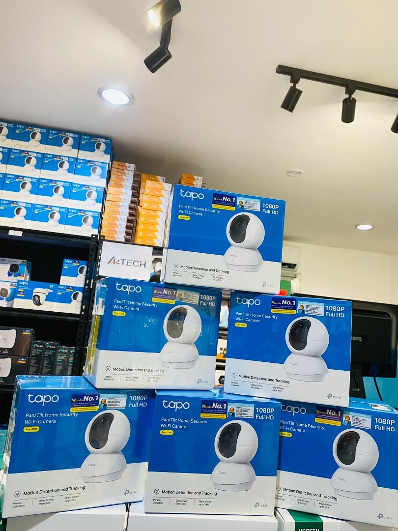 TP-Link Tapo C200 360° 1080P Pan/Tilt Home Security Wi-Fi Camera | WiFi ...