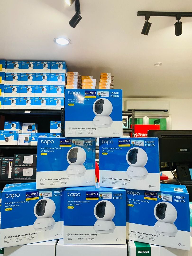 TP-Link Tapo C200 360° 1080P Pan/Tilt Home Security Wi-Fi Camera | WiFi ...
