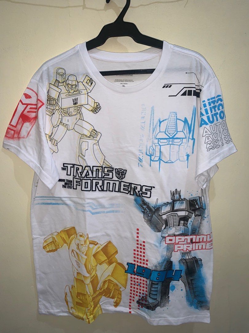 Transformers official merch, Men's Fashion, Tops & Sets, Tshirts & Polo ...