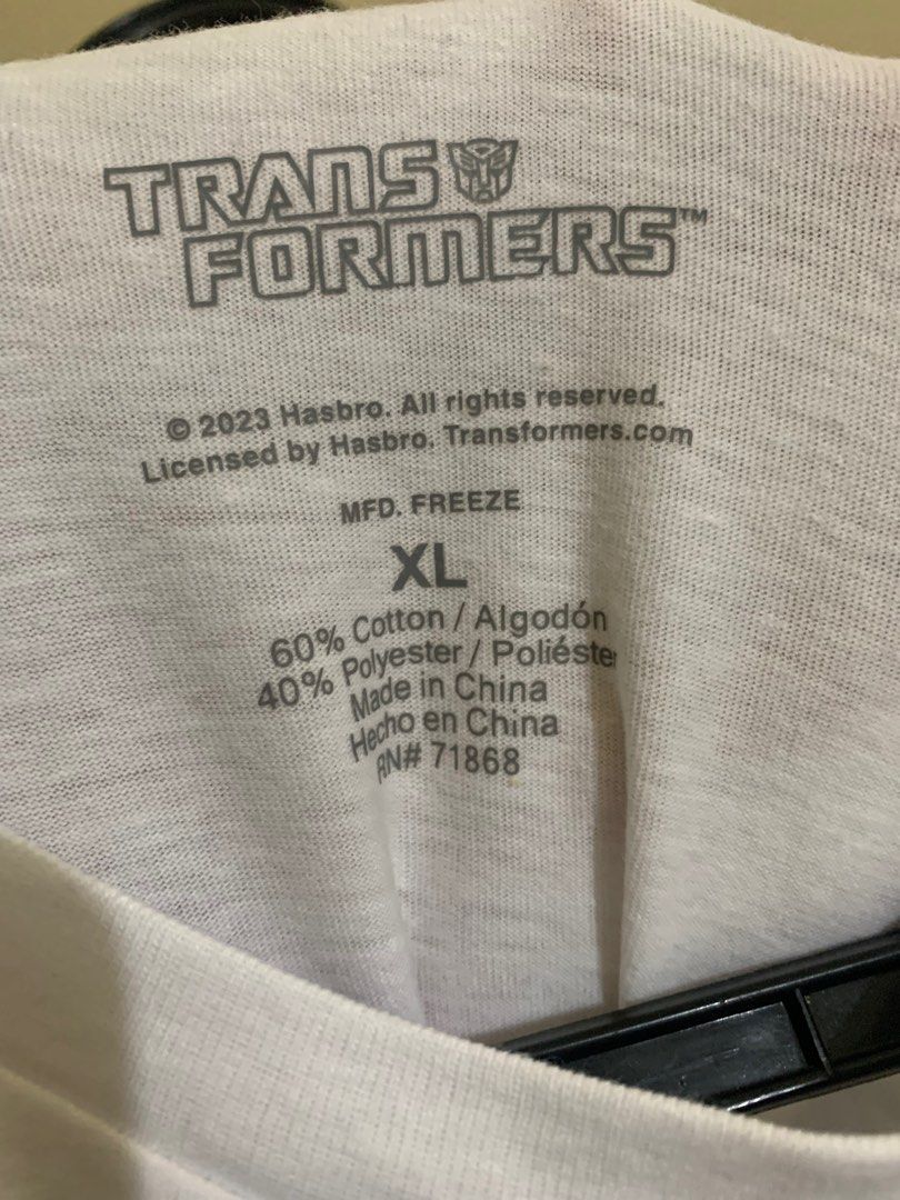 Transformers official merch, Men's Fashion, Tops & Sets, Tshirts & Polo ...