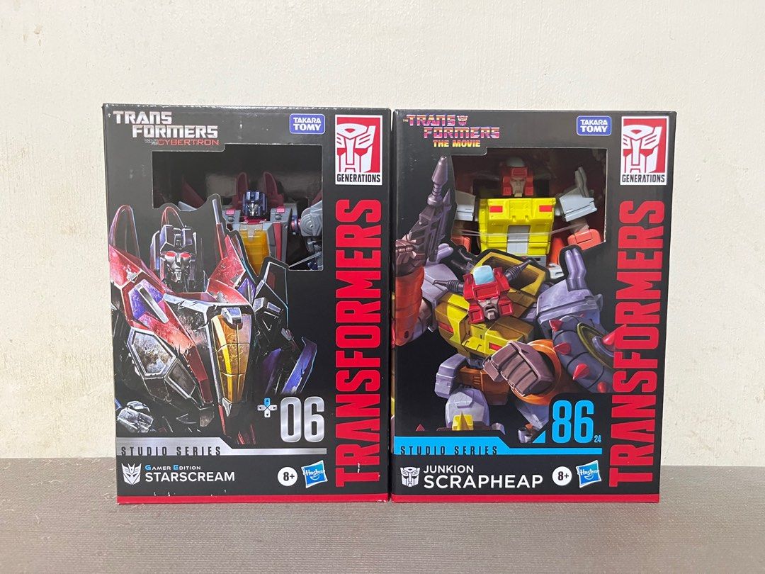Transformers Studio series Scrapheap Gamerverse Starscream, Hobbies ...