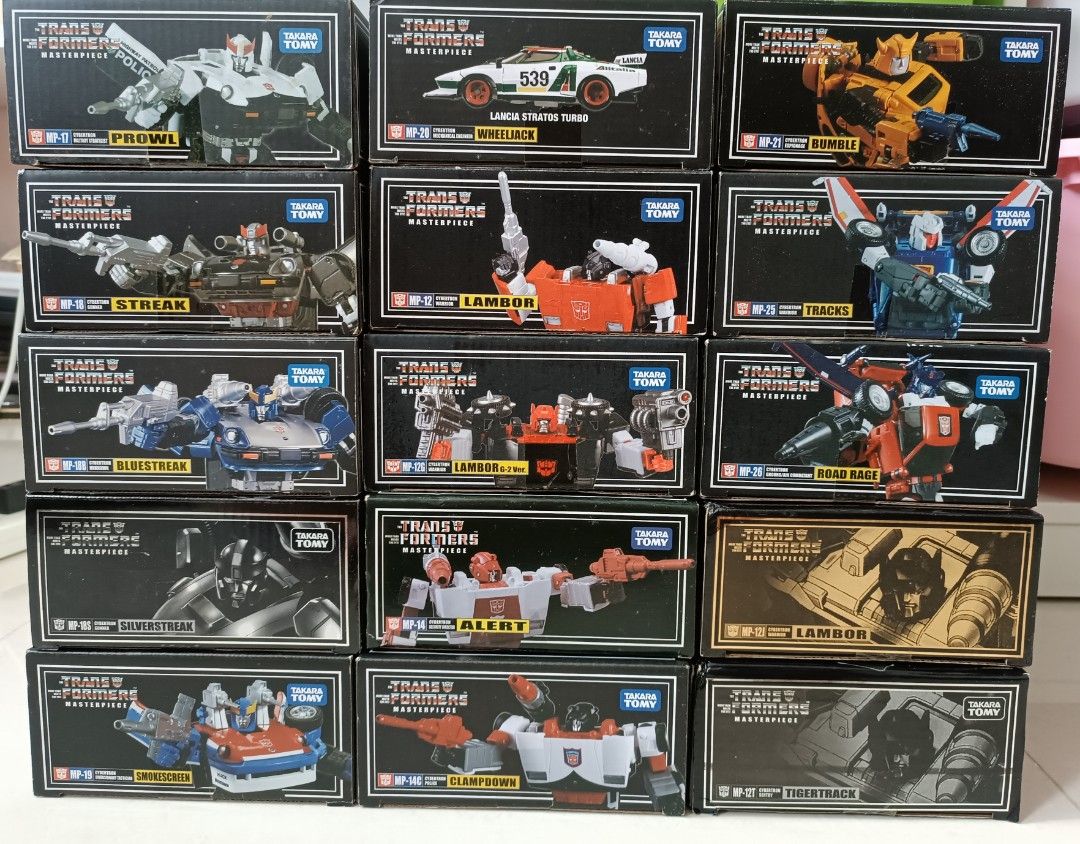 Transformers takaratomy master piece set MP08 - MP26, Hobbies & Toys ...