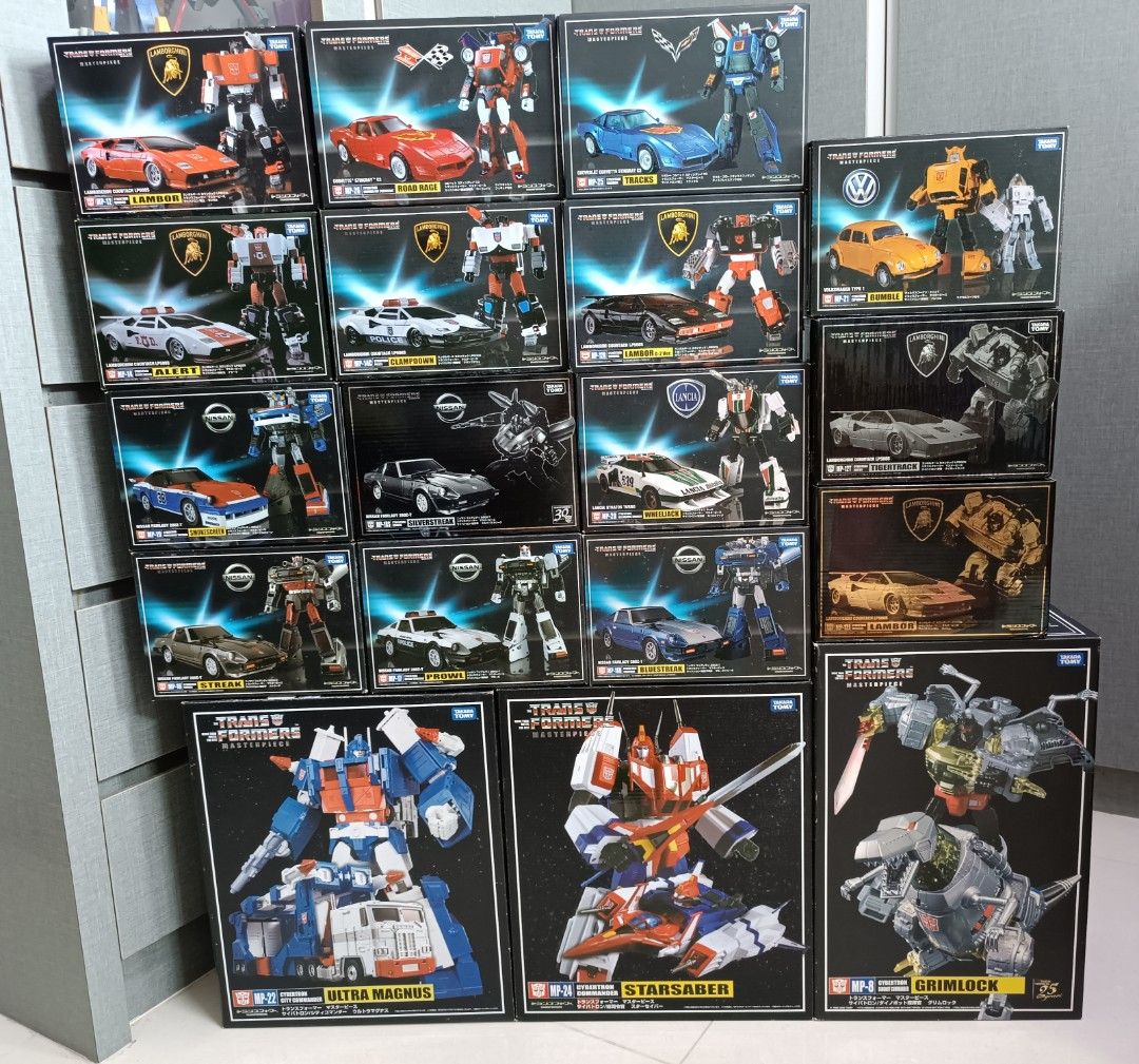 Transformers takaratomy master piece set MP08 - MP26, Hobbies & Toys ...