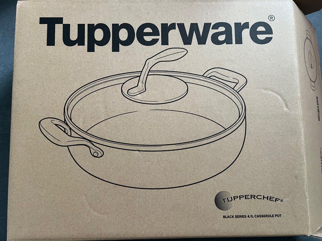 Tupperware Tupperchef Casserole Pot, TV & Home Appliances, Other Home ...