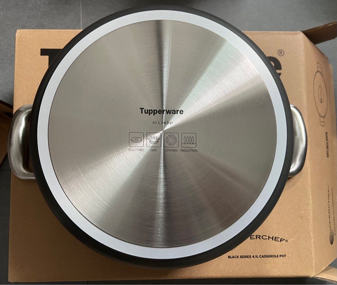 Tupperware Tupperchef Casserole Pot, TV & Home Appliances, Other Home ...