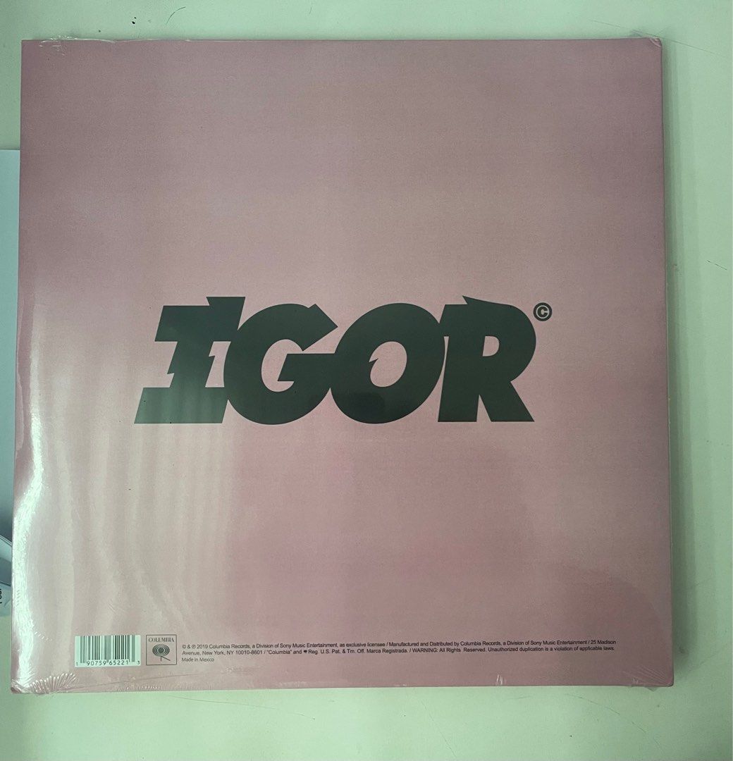 Tyler The Creator IGOR Vinyl, Audio, Portable Music Players on Carousell