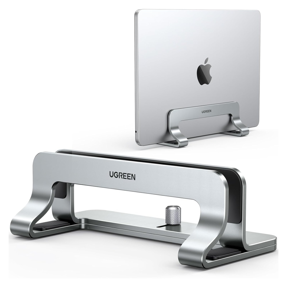 UGREEN Vertical Laptop Stand Holder Desk Aluminum Dock Compatible for ...