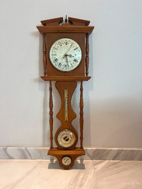 Unique combination wall clock + Thermometer and Weather Forecasting ...