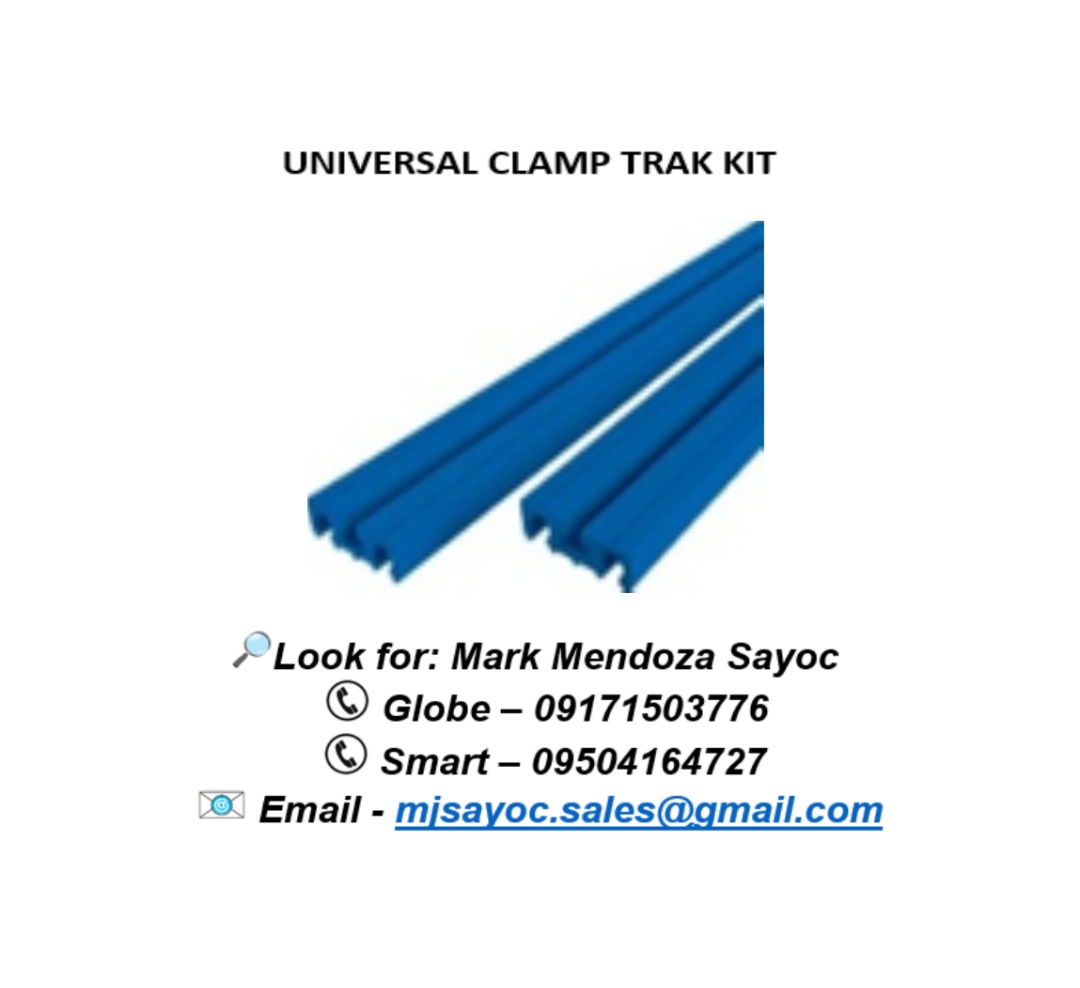 UNIVERSAL CLAMP TRAK KIT, Commercial & Industrial, Construction Tools ...