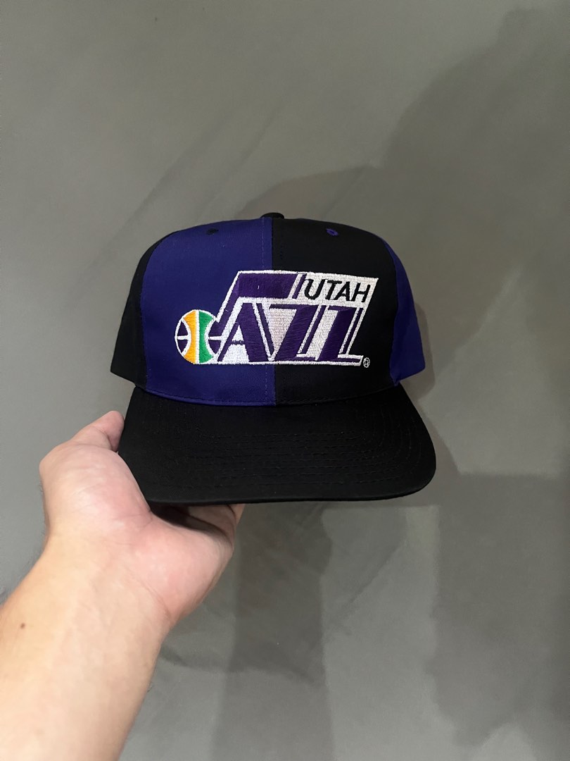 Utah jazz vintage cap, Men's Fashion, Watches & Accessories, Caps ...