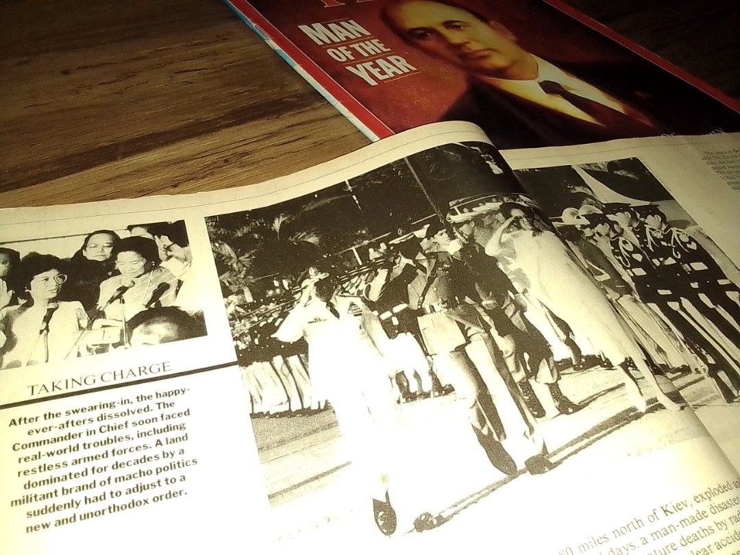 Vintage Isu No. 1 / Vintage 80s Time Magazine / Man of the year / Woman ...