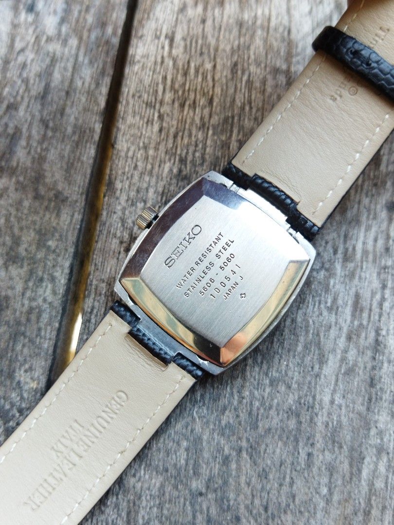 Vintage Seiko LM 5606-5060 TV type, Men's Fashion, Watches ...