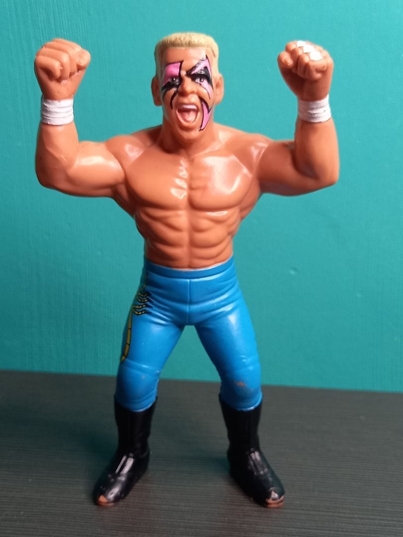 Vintage "Sting" 1990 WCW Galoob Wrestling Figure 4.5", Hobbies & Toys, Toys & Games on Carousell