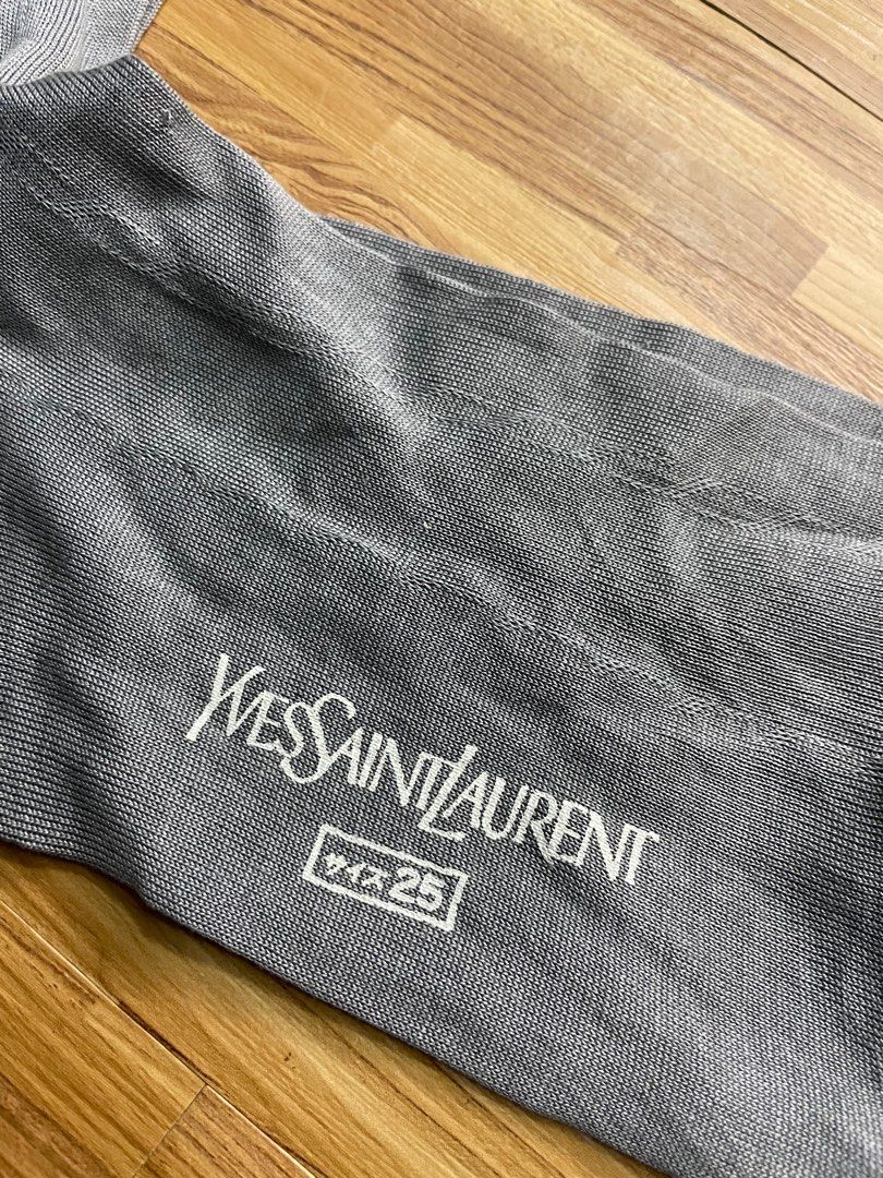 Vintage Yves Saint Laurent Socks Stokin YSL DEADSTOCK, Men's Fashion ...