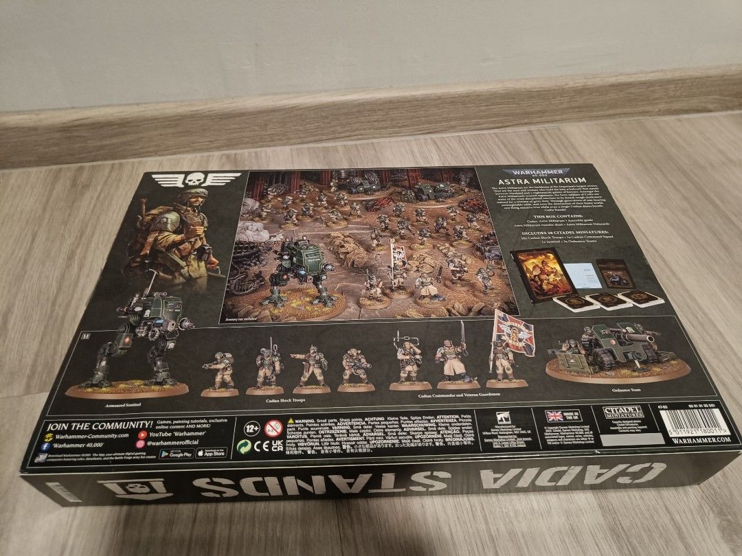 Warhammer 40k Cadia Stands Army Set, Hobbies & Toys, Toys & Games on ...