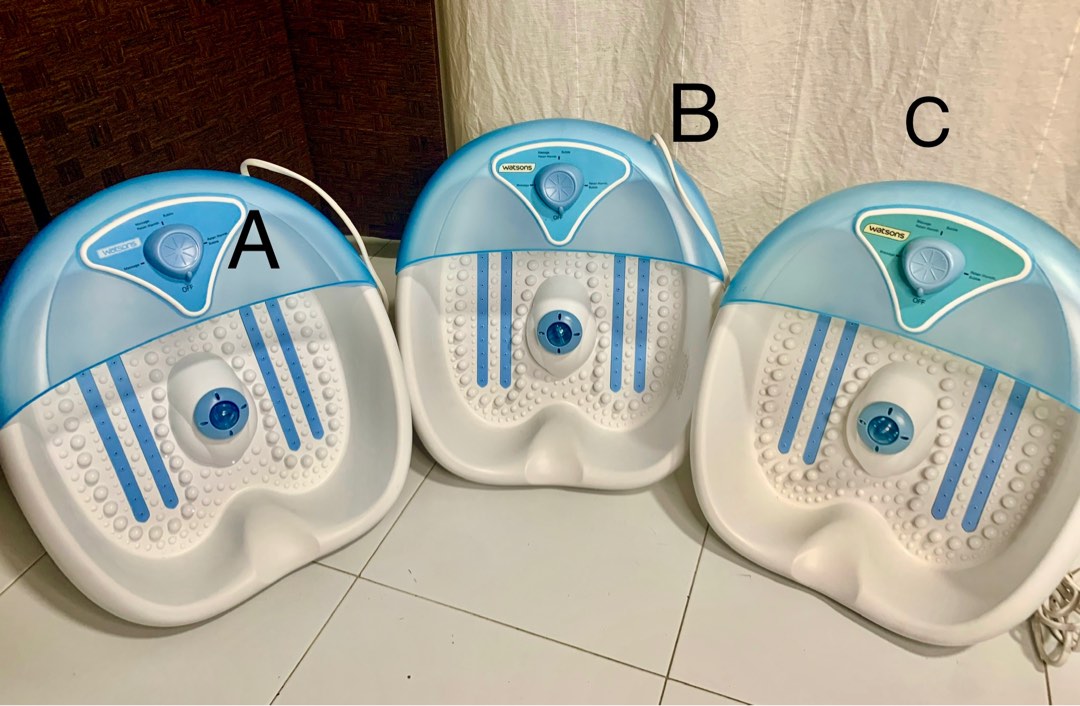 Watsons Bubble Foot Spa Massager, 3 units for sale, Beauty & Personal ...