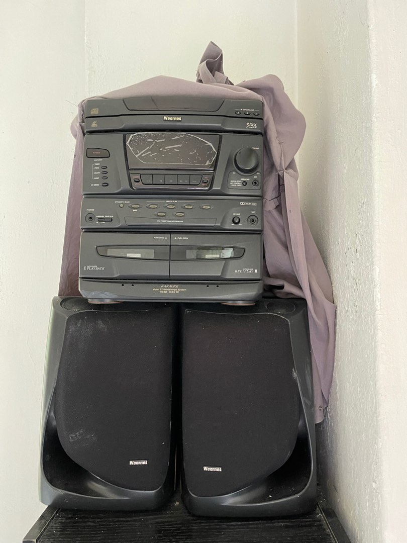 Wearnes Mini Compo Karaoke System, Announcements on Carousell