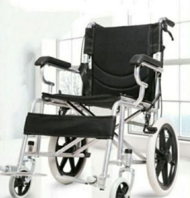 Wheelchair pushchair -Foldable Portable, for Elderly, Disabled ...