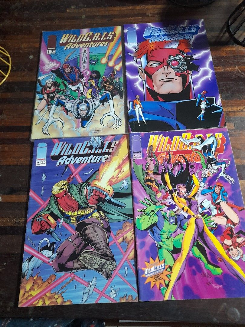 Wildcats animated comics set, Hobbies & Toys, Books & Magazines, Comics ...