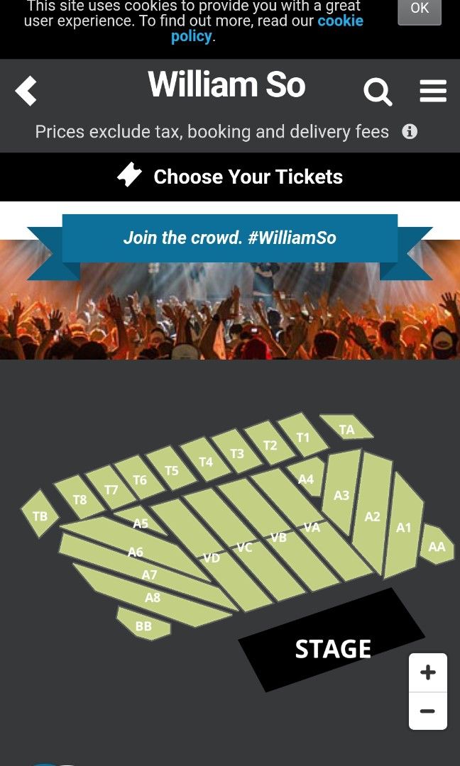 William Soo concert on 23/12/2023 @sentosa, Tickets & Vouchers, Event ...