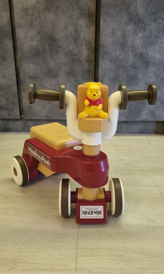 Winnie Pooh Ride-on / Pushcart, Babies & Kids, Infant Playtime on Carousell