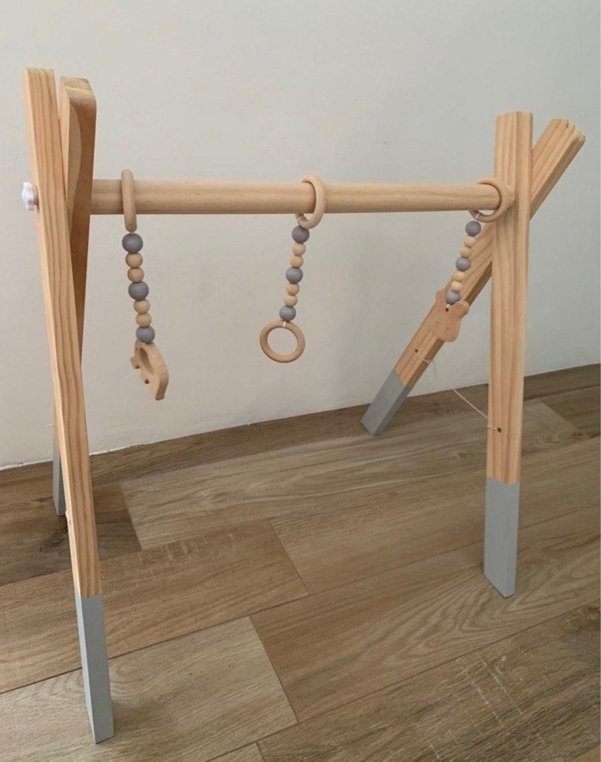 Wooden Activity Gym, Babies & Kids, Infant Playtime on Carousell