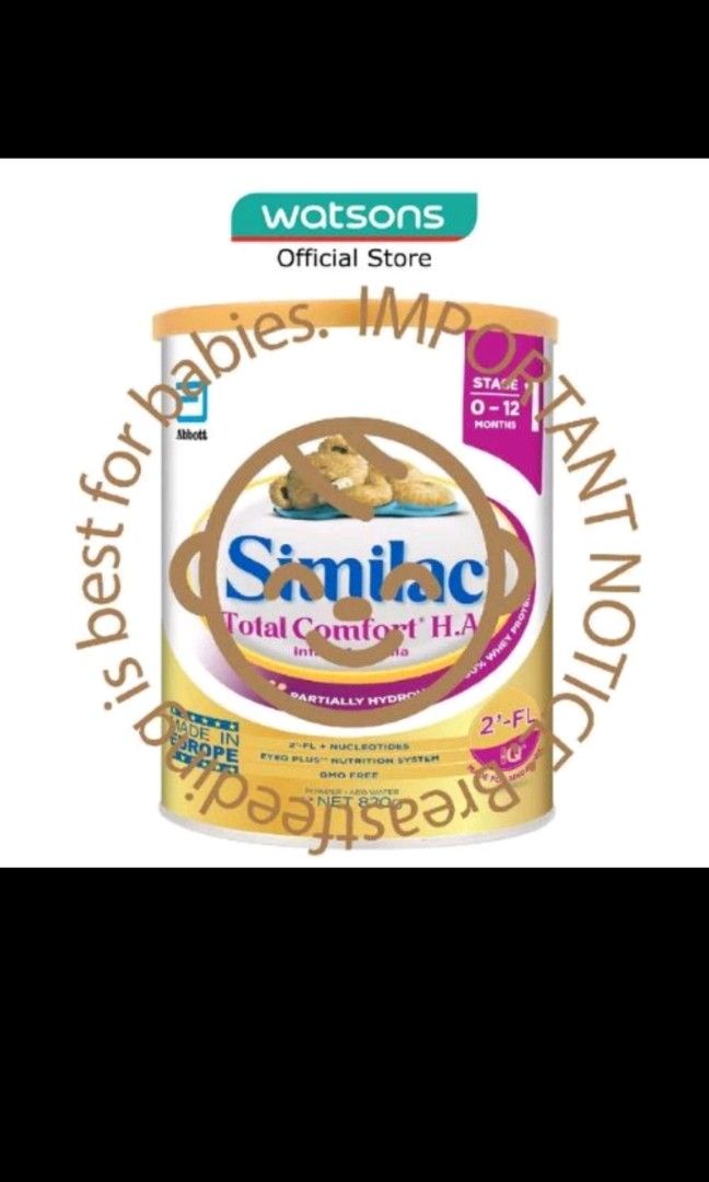 WTS BRAND NEW SIMILAC TOTAL COMFORT INFANT FORMULA @ $55! PM IF KEEN ...