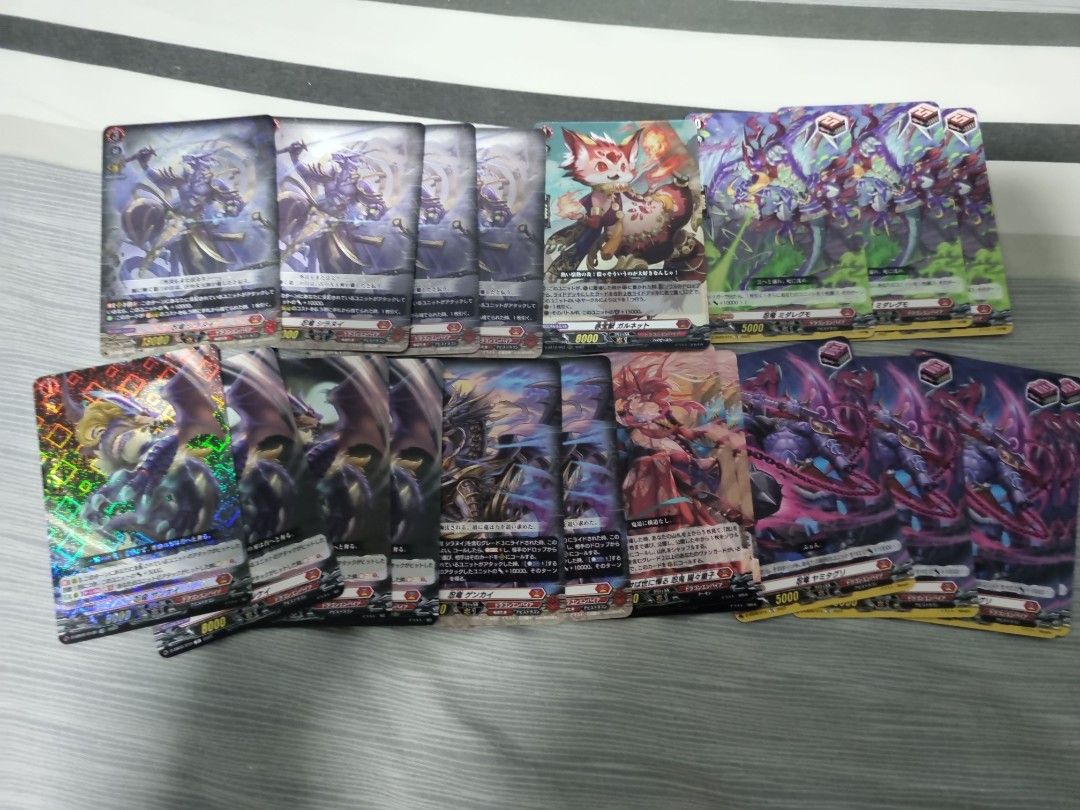 Wts cardfight vanguard shiranui deck D, Hobbies & Toys, Toys & Games on Carousell